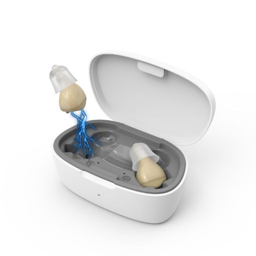 Z-68 In-ear TWS Invisible Hearing Aid Amplifier with Charging Box ...