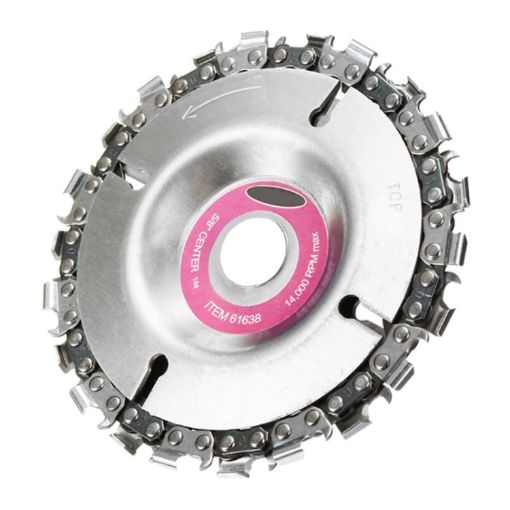 4" Disc Grinder & 22 Tooth Fine Cut Chain for 100/115 Angle Grinder ...